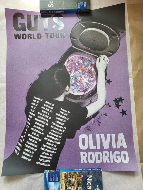 OLIVIA RODRIGO POSTER Guts World Tour EUR 127,00 - PicClick IT