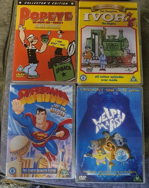 40 × KIDS DVD Bundle Noddy,Wiggles,Paw Patrol,Pingu,Peppa Pig,Scooby ...