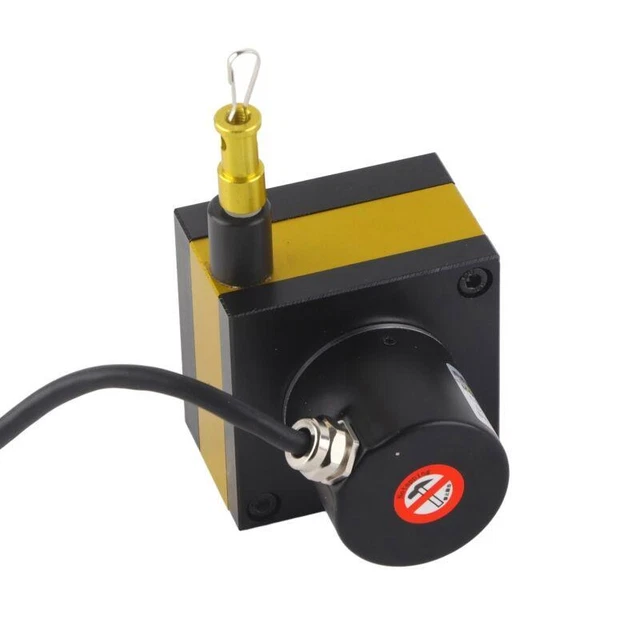 Cable Encoder Draw Wire Dc824v 38mm Efficient 10 3000mm Measurement