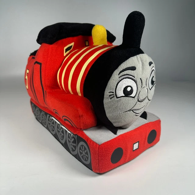 THOMAS THE TANK Engine James soft toy plush 9". 2016 Gullane red black ...