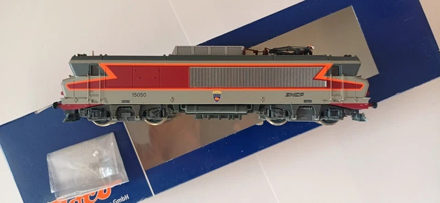 LOCOMOTIVE ROCO BB 15050 SNCF LIVRÉE ORIGINE LOGO NOUILLE ANALOGIQUE ...