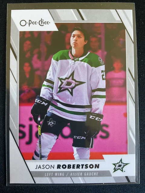 JASON ROBERTSON 2023-24 O-Pee-Chee OPC variante photo carte SP #104 EUR ...