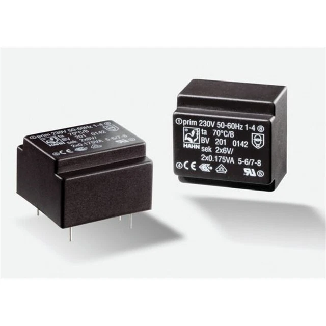 PRINT-TRANSFORMATOR 2X 12V 2x 21mA 0,5VA EUR 3,69 - PicClick DE