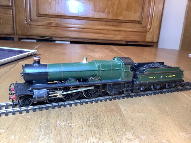 KIT BUILT WHITE Metal OO Gauge GWR Green 4-4-2 Class 2900 Loco 171 ...