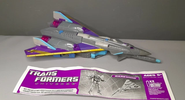 TRANSFORMERS GENERATIONS UNIVERSE darkwing transforming robot kids toy ...