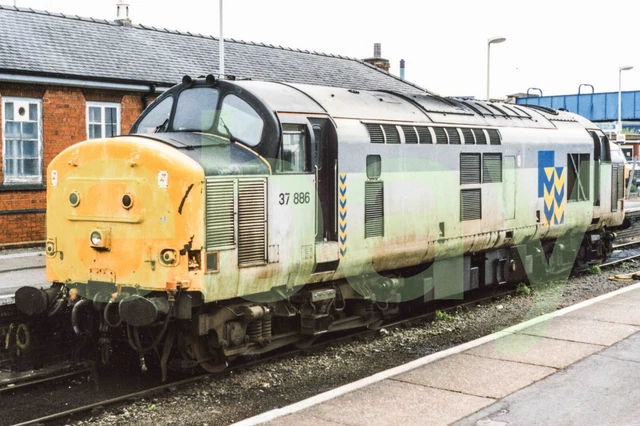 UK RAILWAY PHOTOGRAPH of Class 37 Locomotive 37886. RM37-1895 £1.70 ...