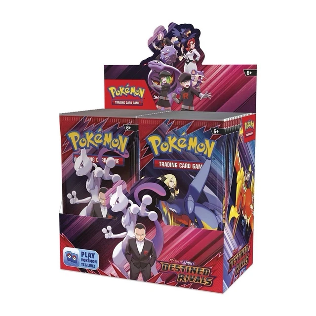 POKEMON TEAM ROCKET Destined Rivals Booster Box -PREORDER $389.38 ...