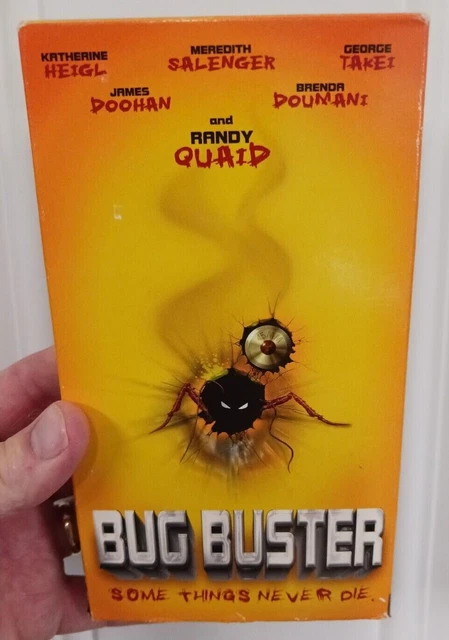 BUG BUSTER VHS Sci Fi Horror Comedy Tested 1999 Randy Quaid Rare £14.09 ...