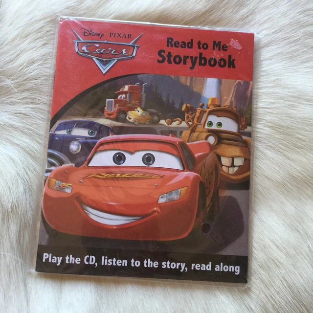 DISNEY CARS BOOK Cars READ TO ME STORYBOOK Disney Cars CD Read Along ...