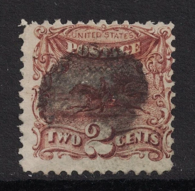 SCOTT 113- USED- Pictorial Issue, Pony Express Rider- 2c 1869- US Stamp ...