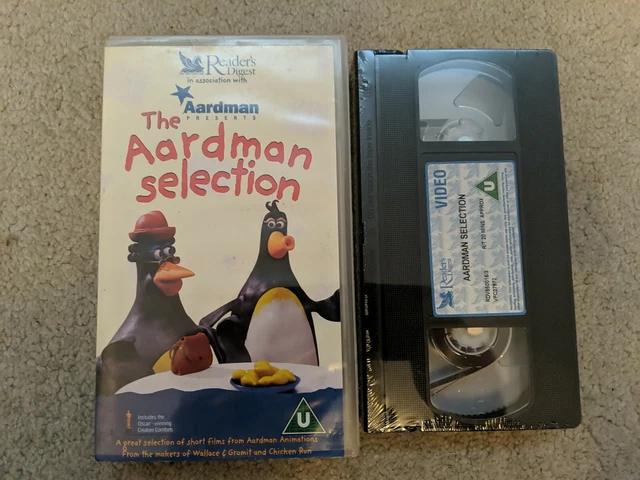 THE AARDMAN SELECTION VHS Video Tape (NEW SEALED) £5.24 - PicClick UK