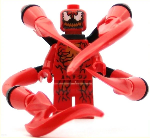 LEGO SPIDER-MAN FIGURINE carnage longs appendices (authentique) EUR 19 ...