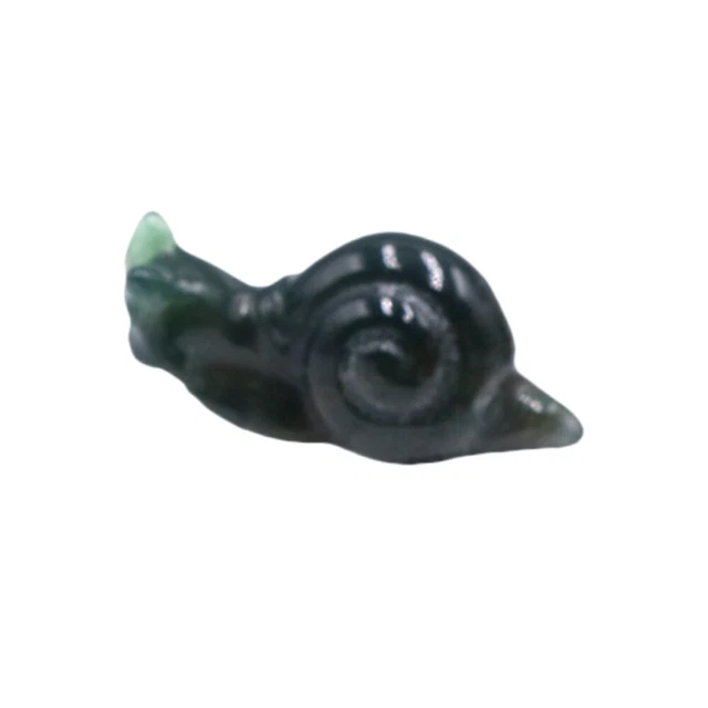 FIGURINE D'ESCARGOT EN Pierre Naturelle Miniatures Conteneurs EUR 6,43 ...
