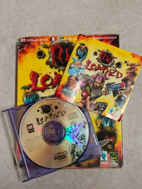 RARE JEU PC CD-ROM Reloaded complet avec doc en français. Interdit aux ...
