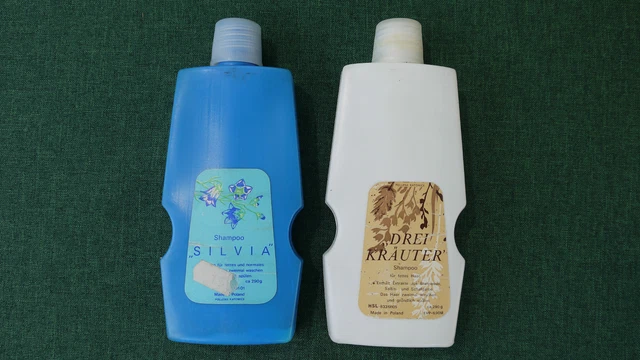 DDR SHAMPOO SILVIA + Drei Kräuter OVP Haarpflege Haarwaschmittel Kult ...
