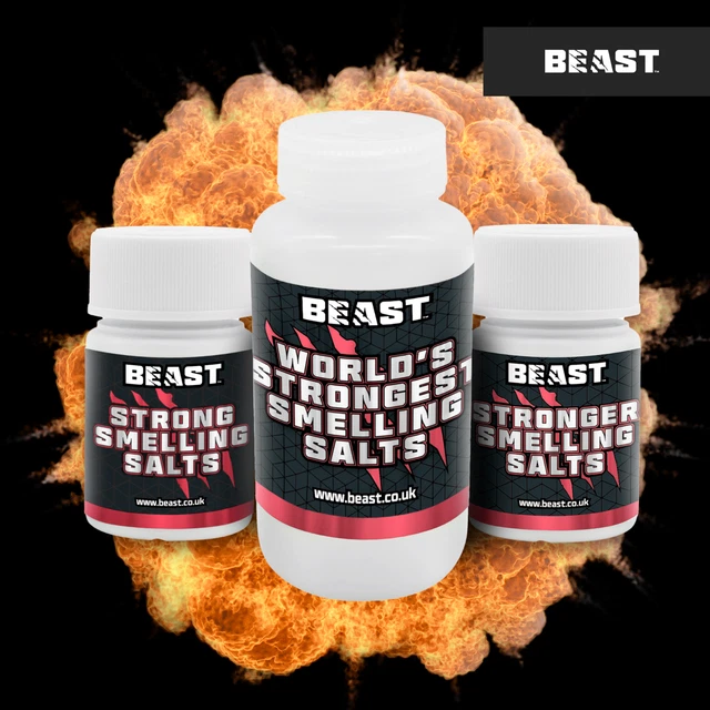 BEAST AMMONIA GYM Smelling Sniffing Salts Bottle by Eddie 'The Beast ...