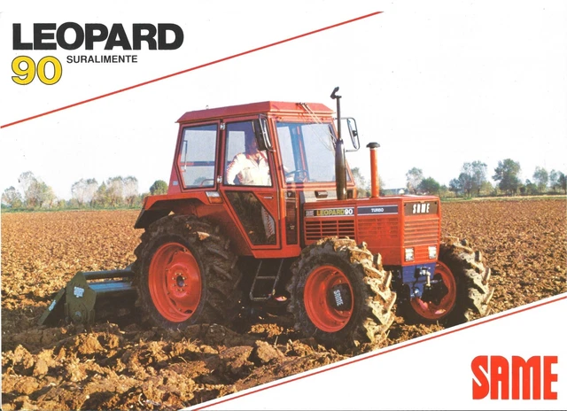 BROCHURE PROSPEKT prospectus tracteurs SAME LEOPARD 90 EUR 5,98 - PicClick FR