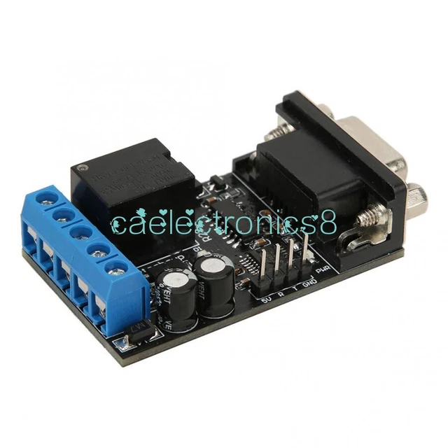 DC 12V RS232 DB9 Serial Port Delay Relay ARM MCU UART Remote Control Switch $6.22 - PicClick CA