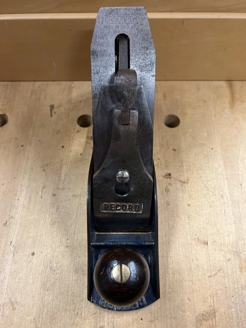 VINTAGE RECORD NO 4 Smoothing Plane Military Patented 1948 £18.00 ...
