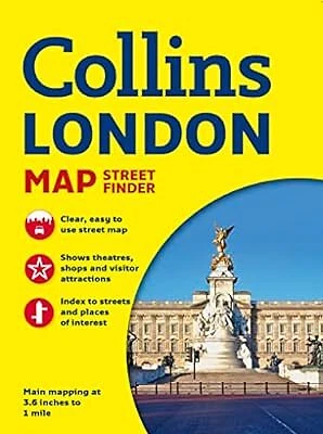 COLLINS LONDON STREETFINDER Map (Collins Map Street Finder), Collins ...