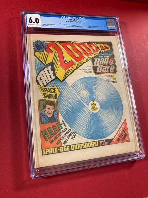 2000 AD PROG 1 (1977) CGC 6.0 | First Issue | Rare UK Sci-Fi Comic ...