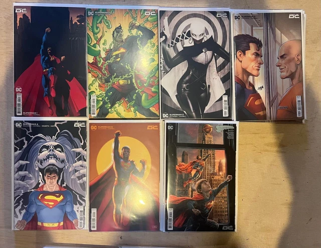 SUPERMAN 2023 #1 2B 2C 3 4 5 7 Variant Cover B Set Nm Williamson $19.99 ...