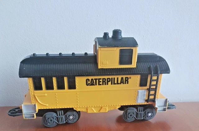 TOY STATE CATERPILLAR Construction Express Train 1992 Caboose Only Car ...