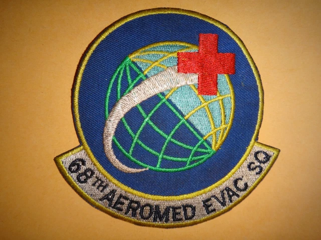 VIETNAM WAR USAF 68th AEROMEDICAL EVACUATION SQUADRON Patch £11.57 ...