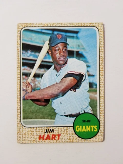 CARTE BASEBALL JIM Ray Hart 1968 Topps #73 San Francisco Giants EUR 1 ...