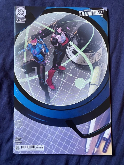 JUSTICE LEAGUE: THE Atom Project #1 (Dc 2025) Mora Variant - Bagged ...