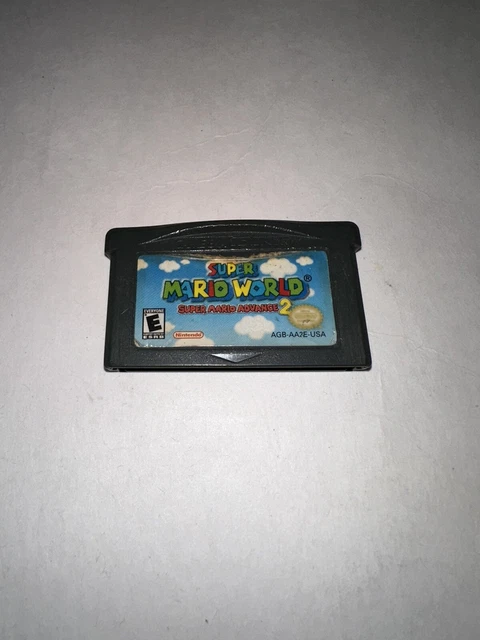 SUPER MARIO ADVANCE 2: Super Mario World (Game Boy Advance) authentique ...