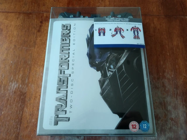 TRANSFORMERS SPECIAL EDITION DVD Michael Bay Optimus Prime Transforming ...