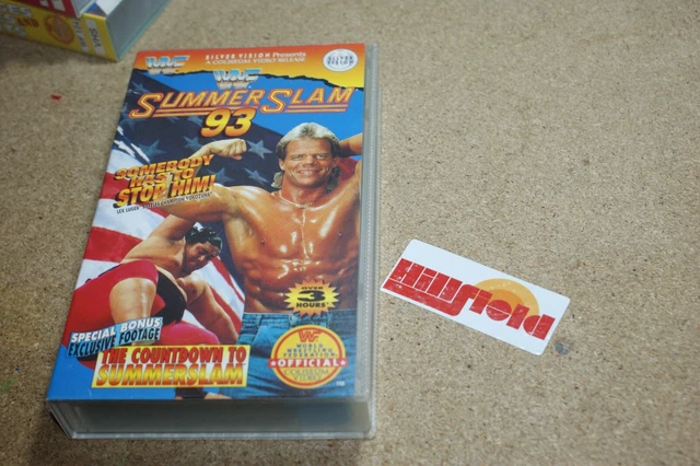 SUMMERSLAM 2001 WWF wwe wrestling vhs PPV £12.99 - PicClick UK