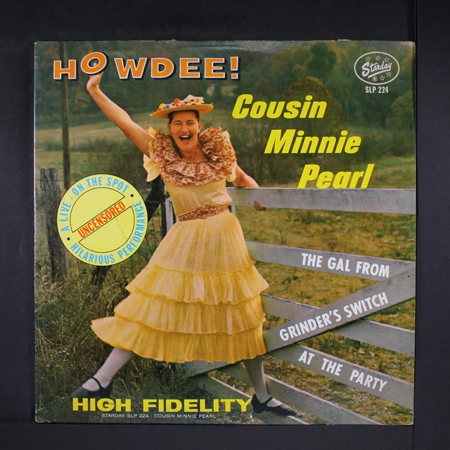 MINNIE PEARL : howdee ! STARDAY 12" LP 33 TR/MIN EUR 11,06 - PicClick FR