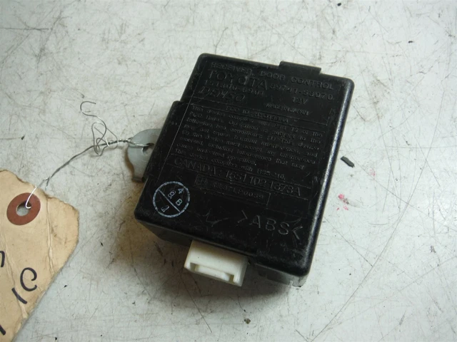 2001 LEXUS IS300 Door Control Receiver Module Relay Unit Oem 2001-2005 ...