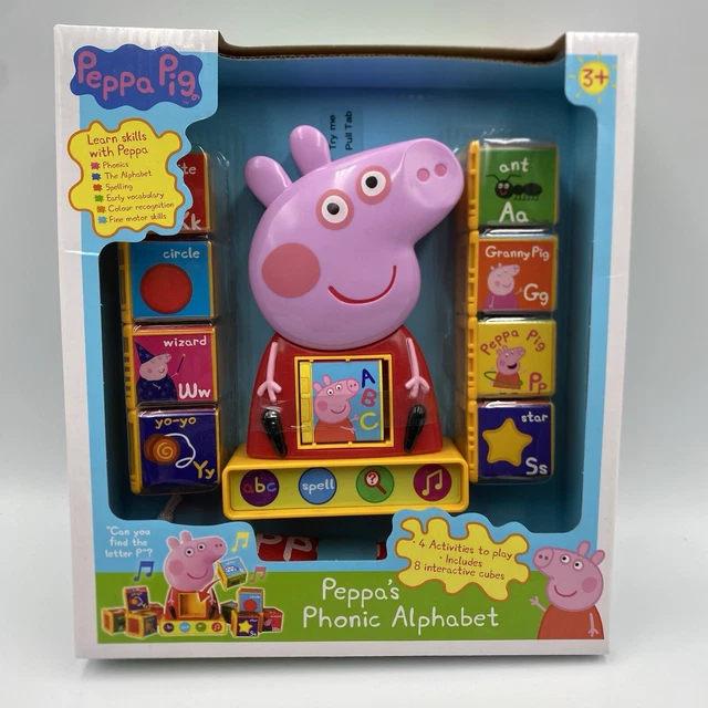 PEPPA PIG PEPPAS Phonic Alphabet Toy For Kids Learn Development Gift ...