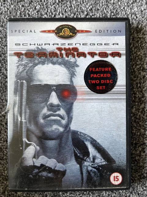 THE TERMINATOR DVD (2001) Arnold Schwarzenegger, Cameron (DIR) cert 15 ...