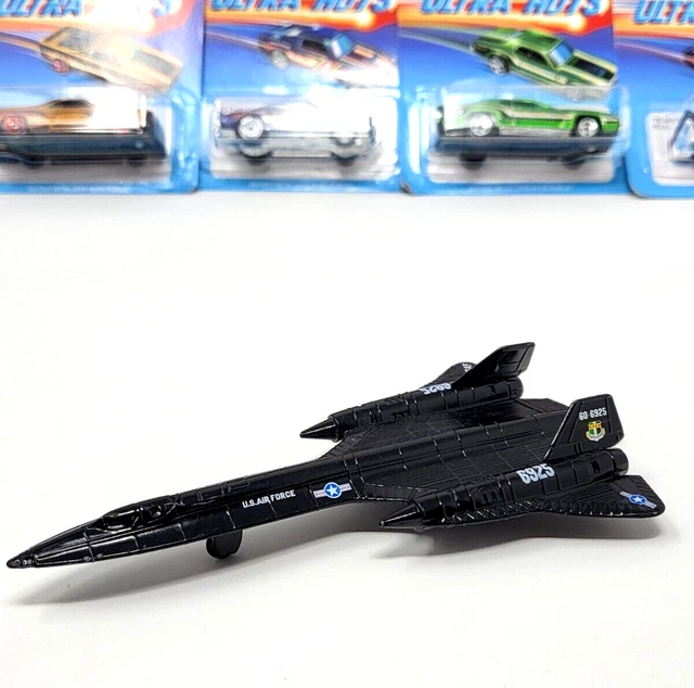 USAF LOCKHEED MARTIN Sr-71 Blackbird Jet Rare 1:100 Scale Diecast Model ...