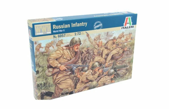 1:72 SCALE ITALERI WW2 Diorama Models – Russian Infantry #1715 £14.99 ...