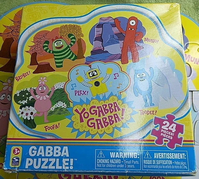 24 PIECE YO Gabba Gabba! Puzzle All Characters 2009 Rare $12.74 - PicClick