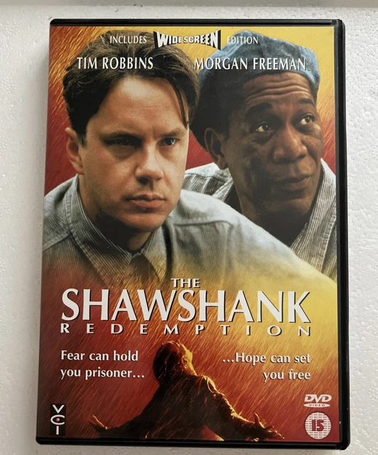 THE SHAWSHANK REDEMPTION (DVD, 1994) Morgan Freeman Tim Robbins £3.00 ...