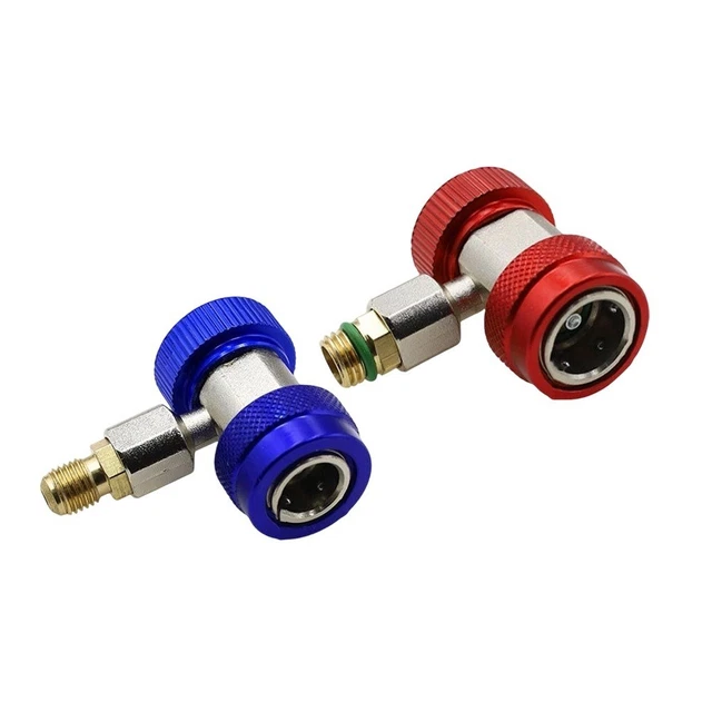 ADJUSTABLE DESIGN R134A Adapter Snap Lock Mechanism Detachable Design ...