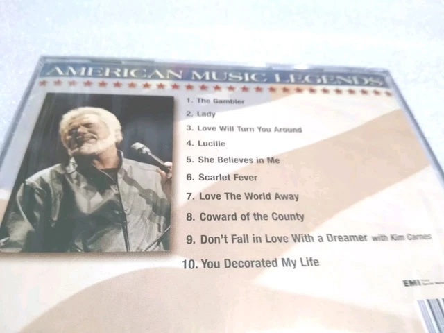 CD KENNY ROGERS American Music Legends CRACKER BARREL Country Store ...