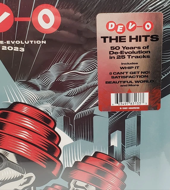 DEVO : 50 Years Of De-evolution 1973-2023 - Vinyl 2 LP - Greatest Hits ...