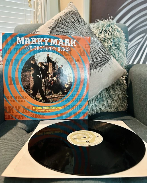 MARKY MARK AND THE FUNKY BUNCH GOOD VIBRATIONS Original 1991 Germany 12 ...