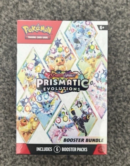 POKEMON TCG: SCARLET & Violet Prismatic Evolutions Booster Bundle SEALED x12 $1,153.21 - PicClick CA