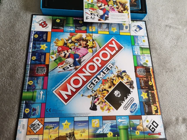 HASBRO NINTENDO MONOPOLY Gamer Mario Kart Board Game £10.00 - PicClick UK