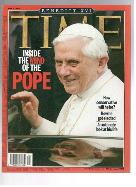 MAGAZINE TIME MAI 2, 2005 Spécial Nouveau Pape Benoît XVI Joseph ...