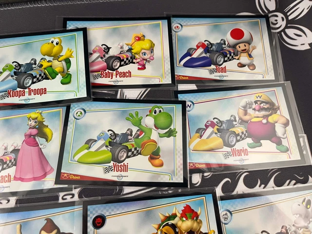 2010 MARIO KART Wii Complete Foil Trading Card Set 21/25 Cards ...