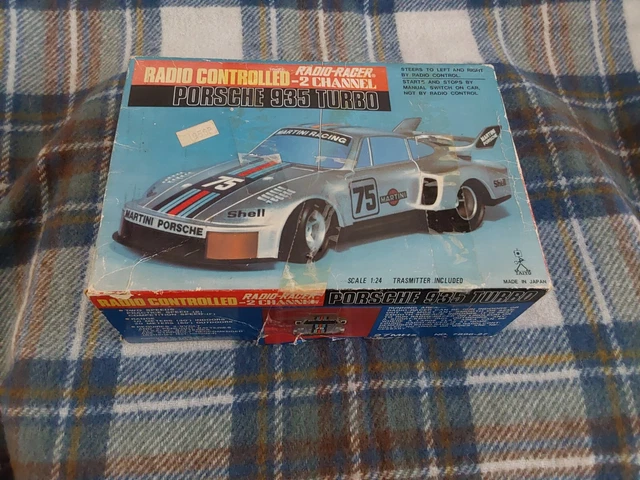 TAIYO PORSCHE 935 TURBO SCALE 1/24 NO.7896-27 Vintage Remote Radio ...